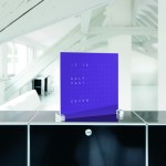 Quirky QLOCKTWO Clock Tells Time with the Written Word | 6sqft