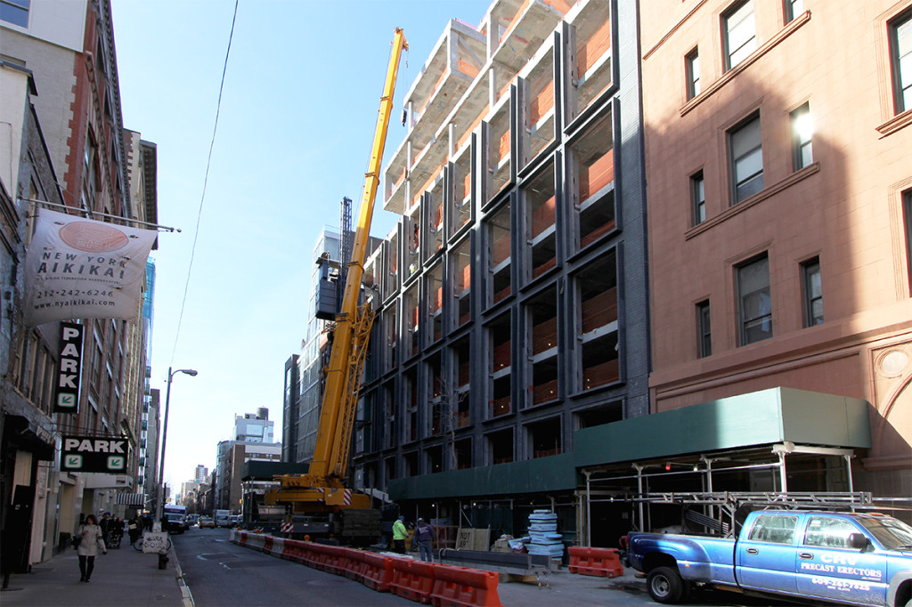 Construction Update: ODA Architects' 155W 18th Gets Its Skin | 6sqft