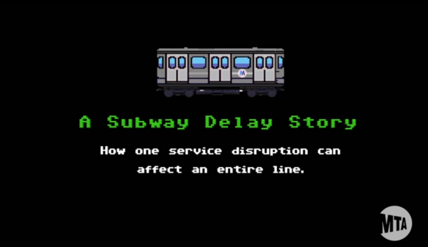 The MTA Explains Why Your Subway is Delayed with This 8-bit Video | 6sqft