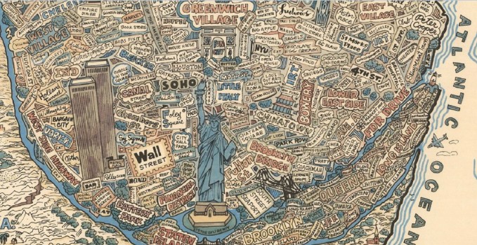 1970s Map Reveals Worldview According to New Yorkers | 6sqft