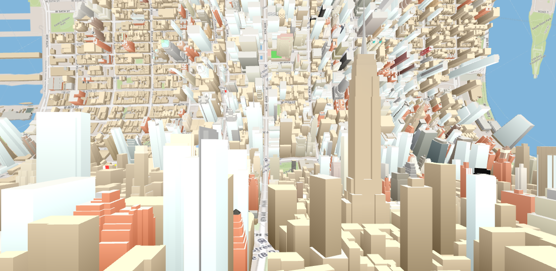'Inception'-Inspired Map Shows a Horizonless NYC | 6sqft
