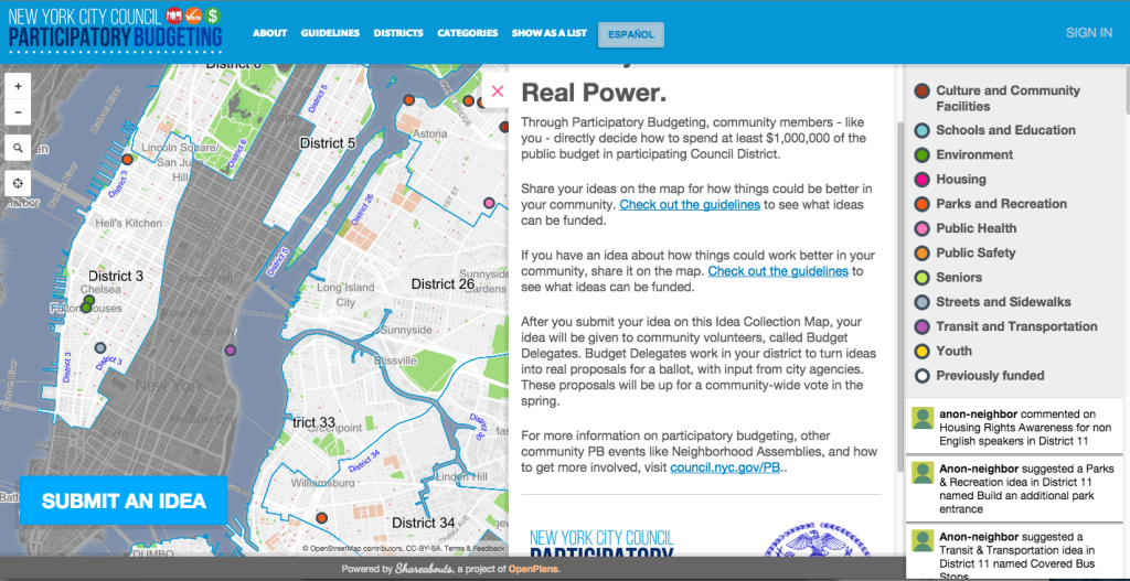 Tell NYC Officials What Neighborhood Improvements You Want to See Using ...