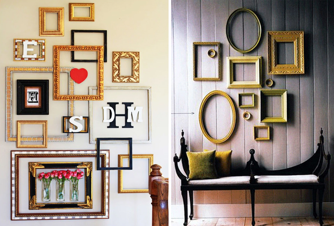 Wall Hanging Frame Ideas Wall Display Creative Hanging Diy Frames