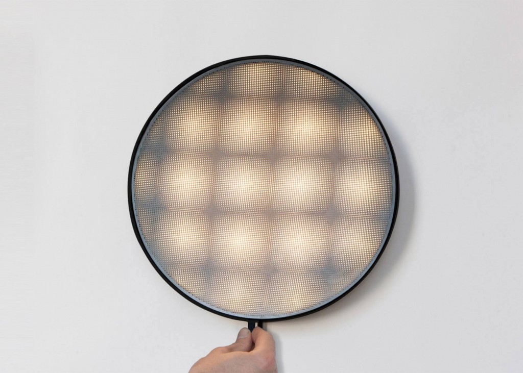 Playful Moiré Lights Reveal Magical Patterns As They Rotate | 6sqft