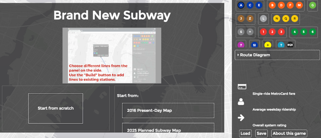 New Interactive Subway Game Lets You Build the Transit System of Your ...