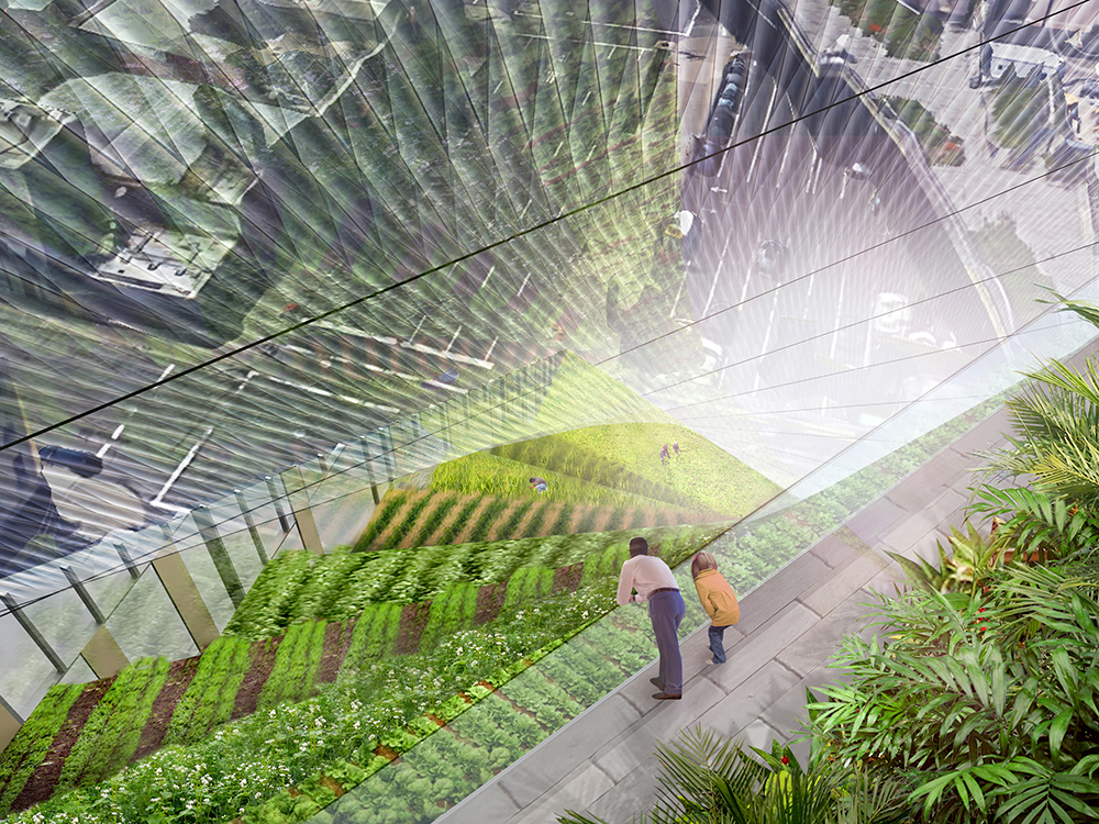 Could This Glass-Enclosed Farm/Condo Grow on Rem Koolhaas' High Line ...