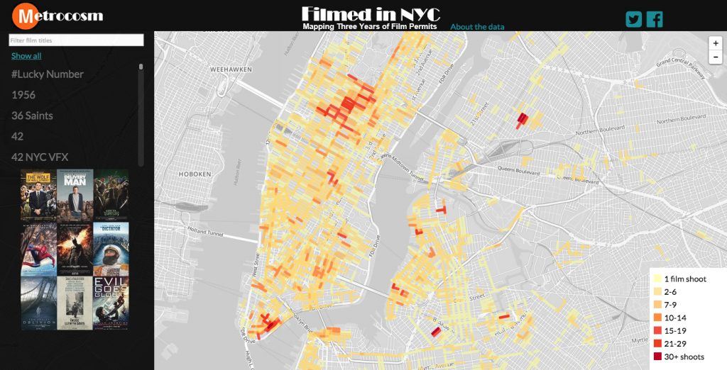 MAP: Find out what modern movies have been filmed on your street | 6sqft