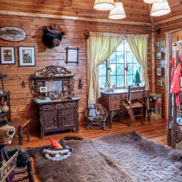 Upstate Adirondack-style cabin is both rustic and charming–and calling ...