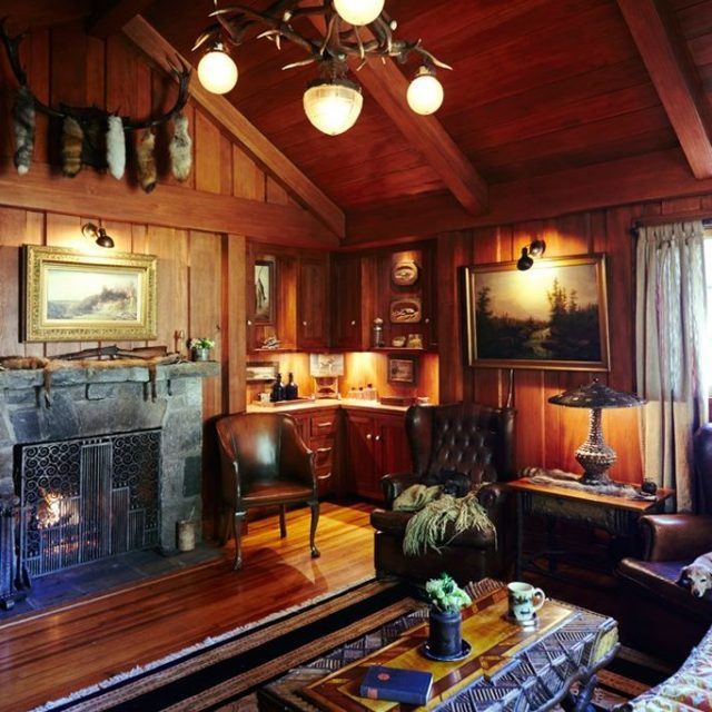 Upstate Adirondack-style cabin is both rustic and charming–and calling ...