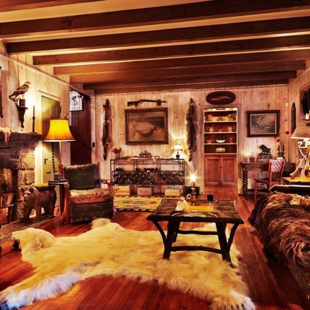 Upstate Adirondack-style cabin is both rustic and charming–and calling ...
