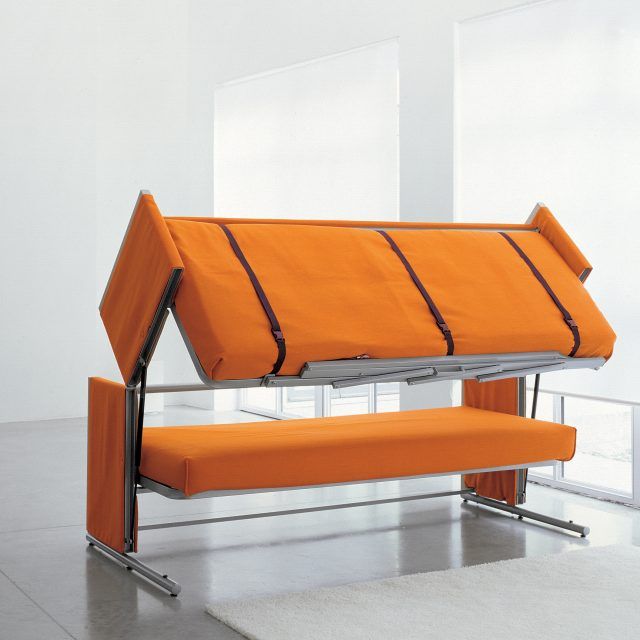 Doc transforms from sofa to bunk beds with one swift motion | 6sqft