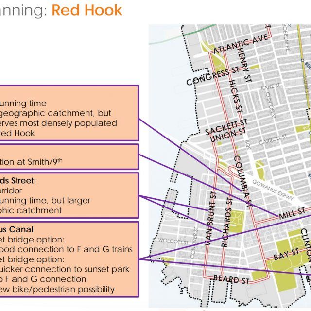 City reveals maps of proposed routes for Brooklyn-Queen streetcar | 6sqft