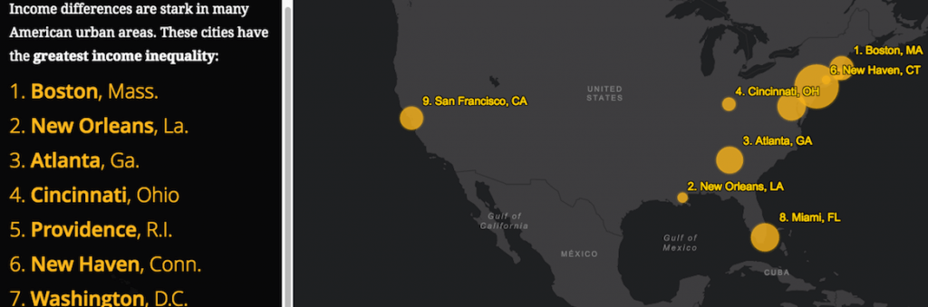 Interactive map reveals the income gap that divides NYC's richest and ...