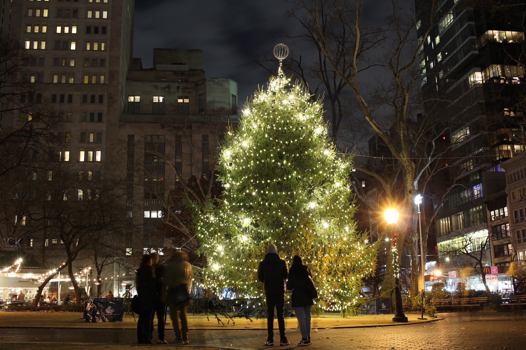 On this day in 1912, the nation's first public Christmas tree went up ...