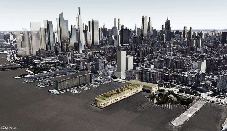 Glass and progress arrive at Pier 57 Google NYC expansion | 6sqft