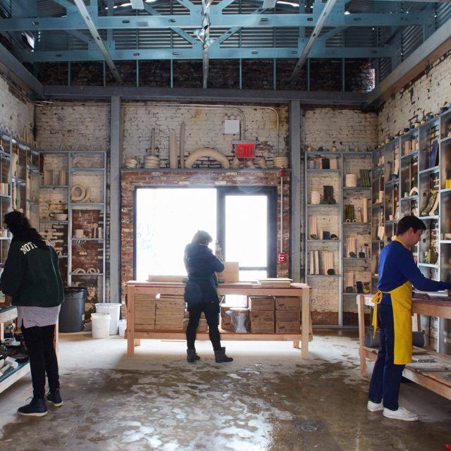 Greenpoint creative hub gets a funky clay factory from design ...