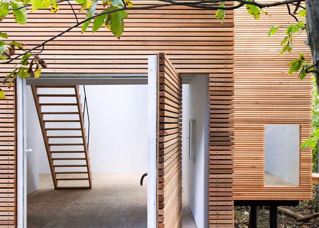 Steven Holl's 'T Space' is an art gallery tucked away in an Upstate ...