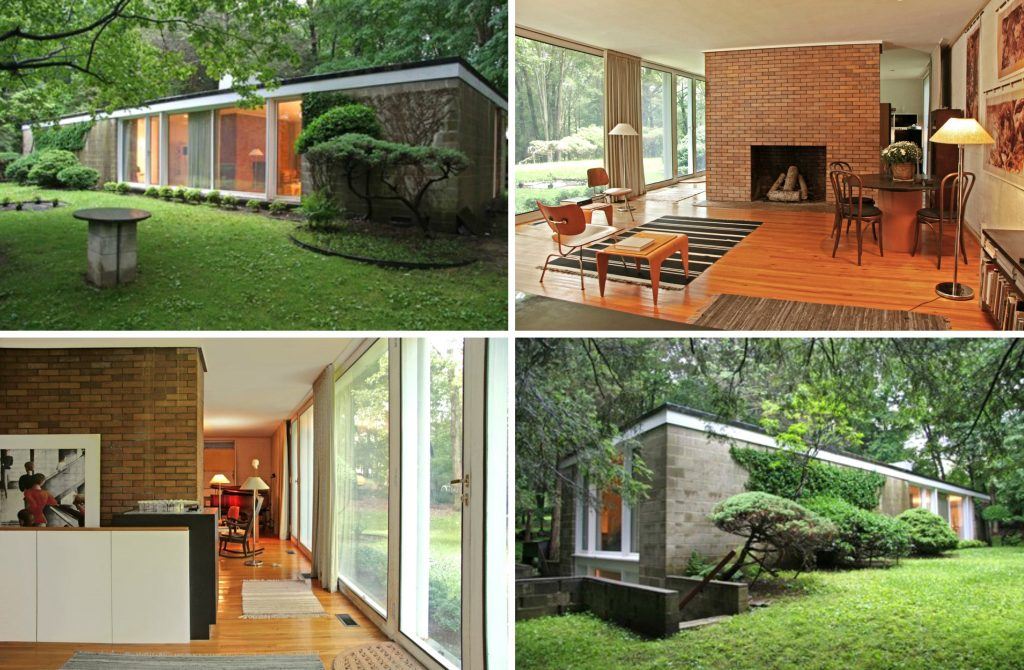 First home designed by Philip Johnson seeks $1M and a preservation ...