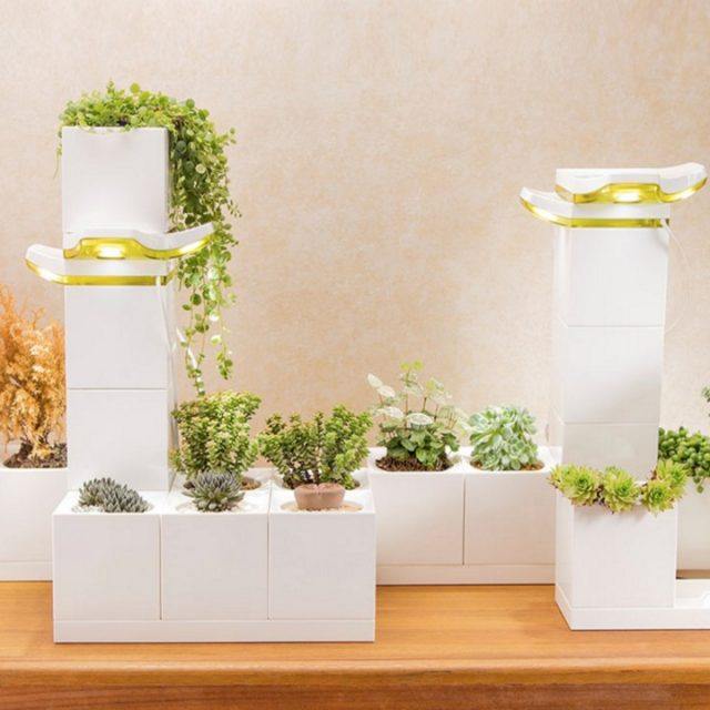 The LeGrow modular 'smart garden' is a LEGO-like system that makes ...
