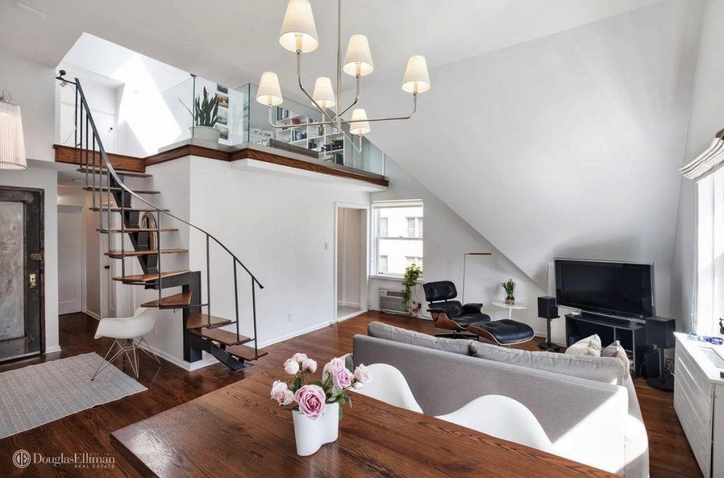 $1.25M loft-like apartment comes from a landmark townhouse on West End ...