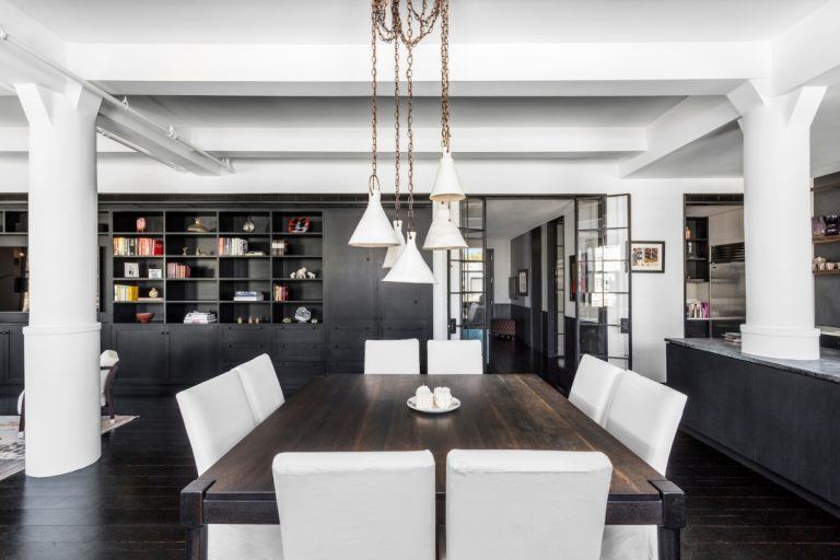 Jon Stewart's former Tribeca penthouse hits the market for $20M | 6sqft