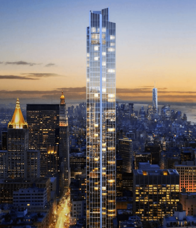 Renderings revealed for Nomad's previously stalled 756-foot tower | 6sqft