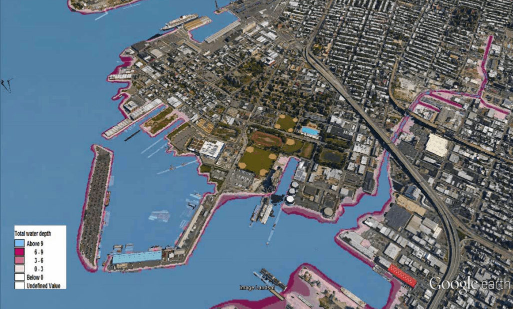 City scales back storm-protection project in Red Hook | 6sqft