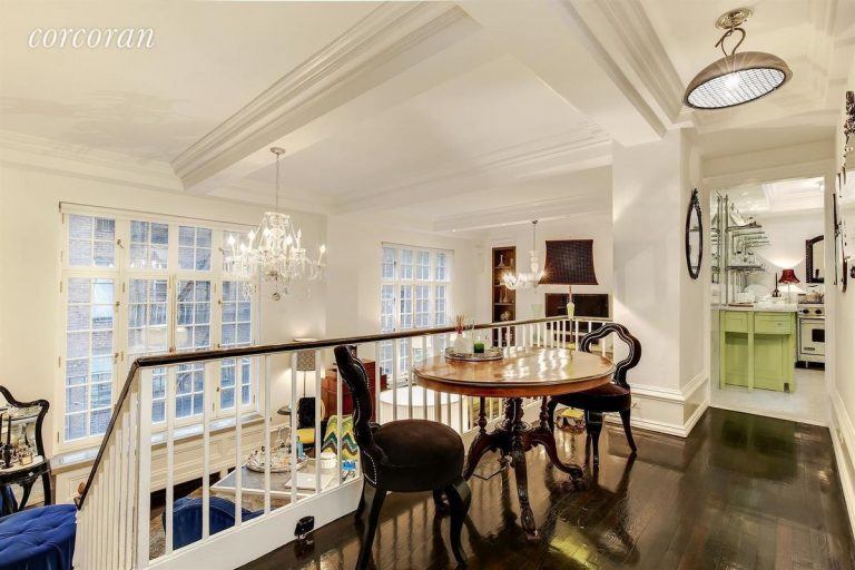 $1.5M UES co-op features 13-foot ceilings and floor-to-ceiling shelving ...