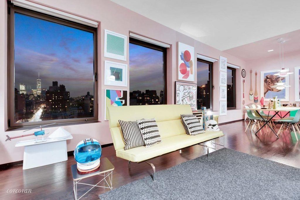 eBay exec’s madly mod and colorful Chelsea pad asks $2.2M | 6sqft