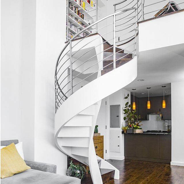 James Wagman Architect designed this East Village apartment with a ...