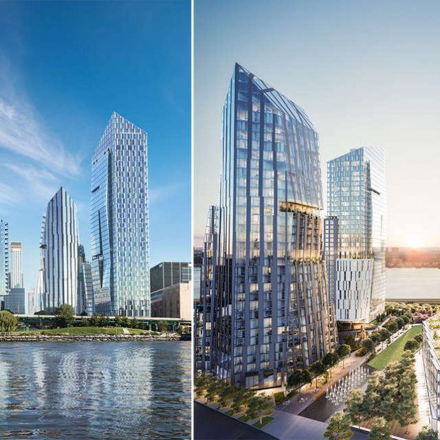 Rafael Vinoly's Three Waterline Square tops out, first of starchitect ...
