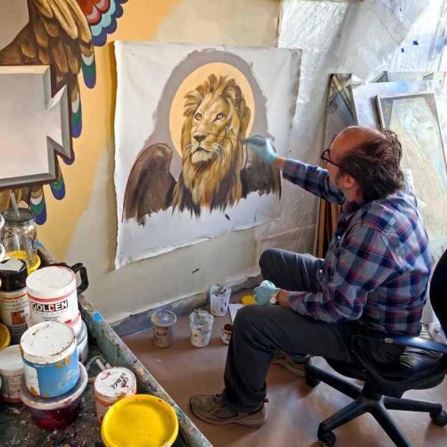 Where I Work: Inside the plaster and mural studios at Evergreene ...