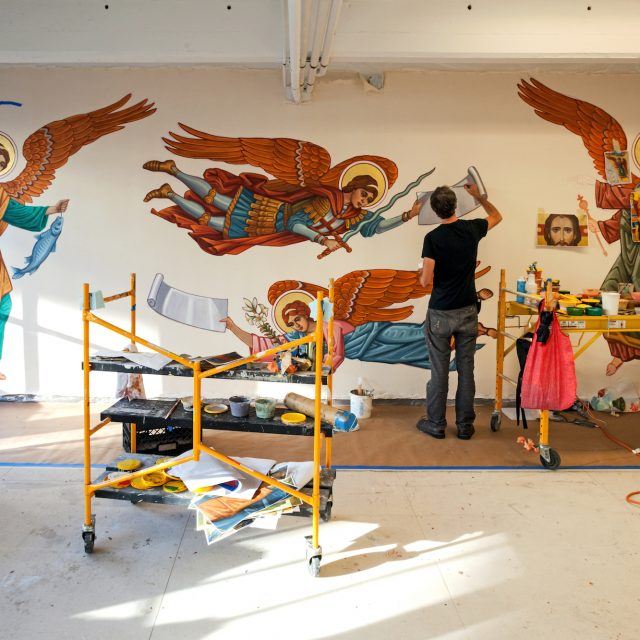 Where I Work: Inside the plaster and mural studios at Evergreene ...