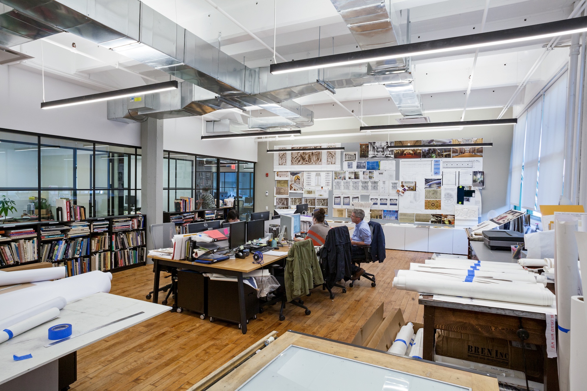 Where I Work: Inside the plaster and mural studios at Evergreene ...