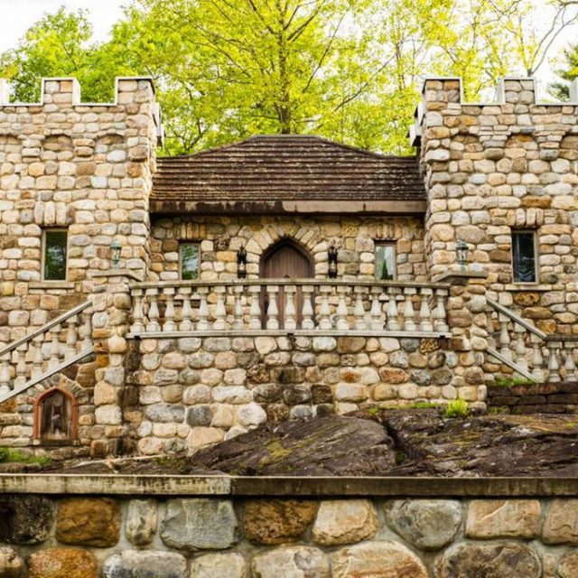 Escape to this extraordinary mini-castle overlooking Lake George for ...