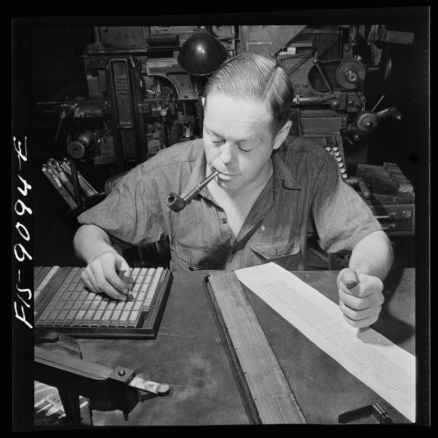 The Urban Lens: Vintage photos show the New York Times' 1940s printing ...