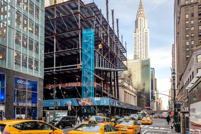 New construction photos show One Vanderbilt's 1,401-foot ascent | 6sqft