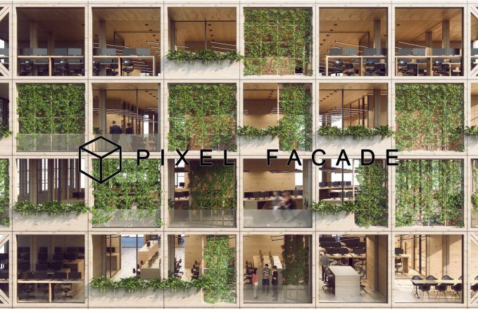 'Pixel Facade' concept creates flexible, green office towers designed ...