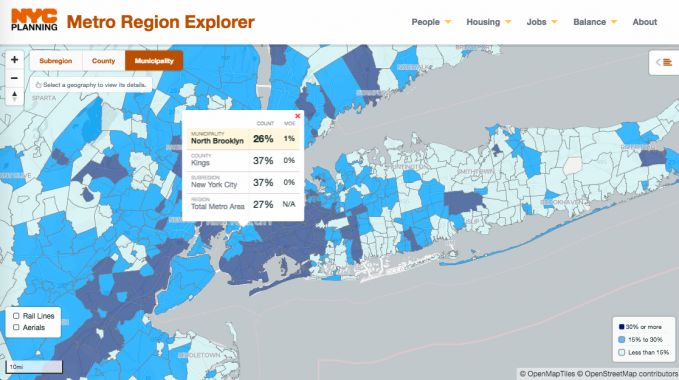 Metro Region Explorer map gives you the facts on any spot in the Tri ...