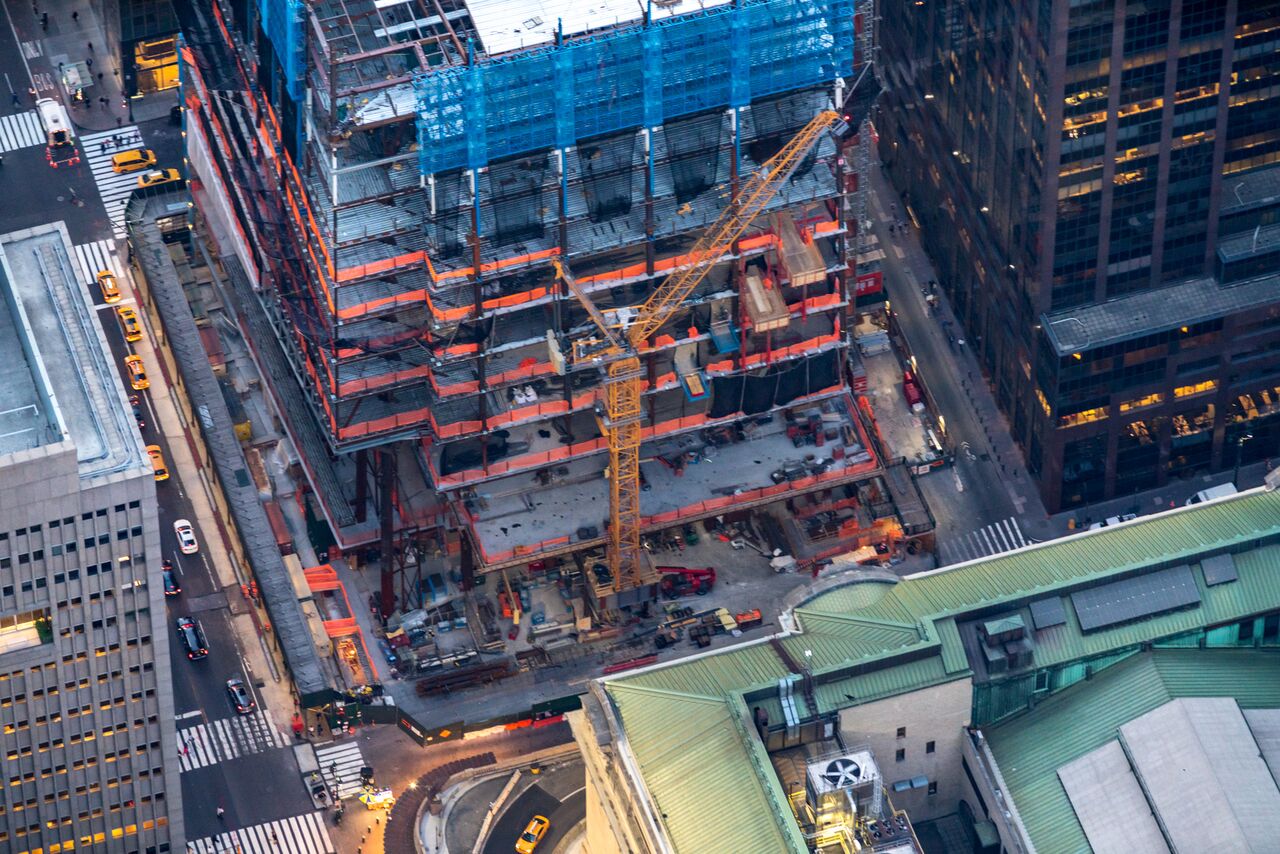 Amazing aerial photos show One Vanderbilt's ascent | 6sqft