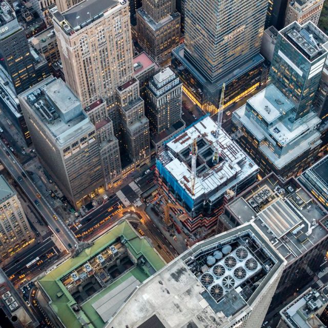 Amazing aerial photos show One Vanderbilt's ascent | 6sqft