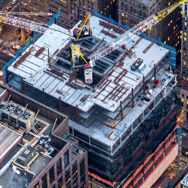 Amazing aerial photos show One Vanderbilt's ascent | 6sqft