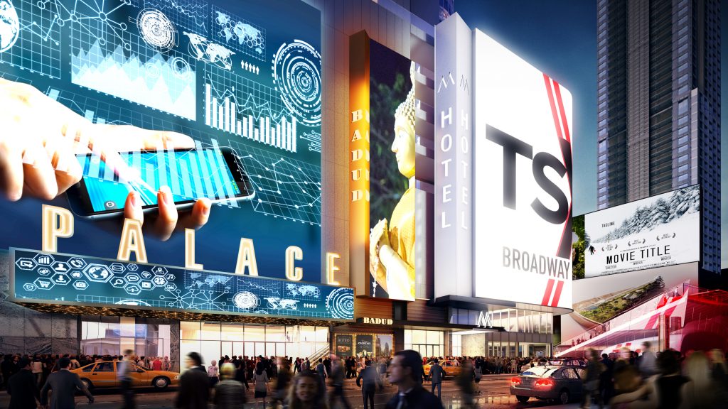 Times Square's Palace Theatre overhaul includes outdoor stage and 'ball ...