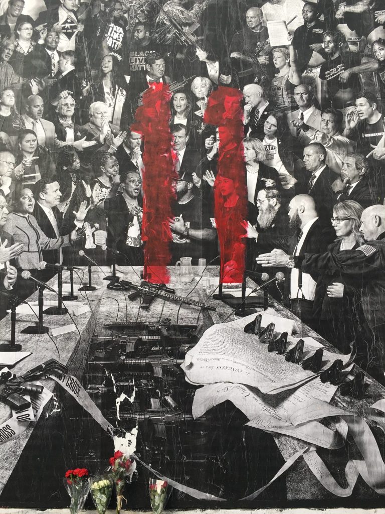 Artist JR takes over Houston Bowery Wall with a thought-provoking mural ...