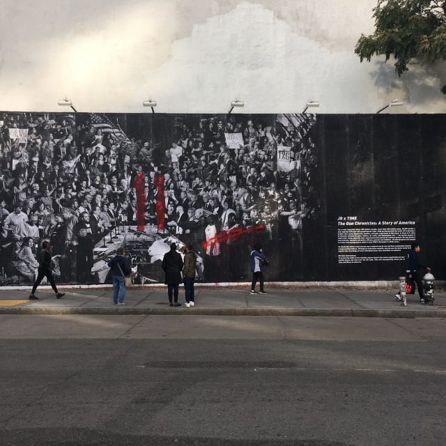Artist JR takes over Houston Bowery Wall with a thought-provoking mural ...