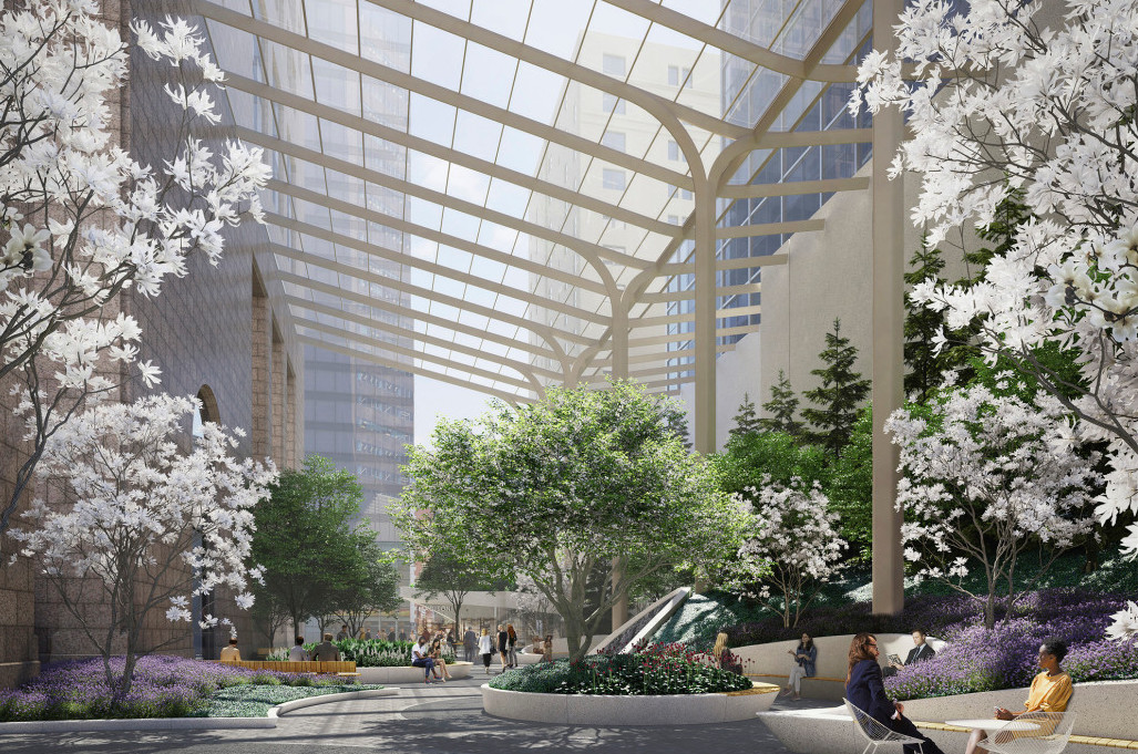 Snøhetta reveals more preservation-friendly redesign for Philip Johnson ...