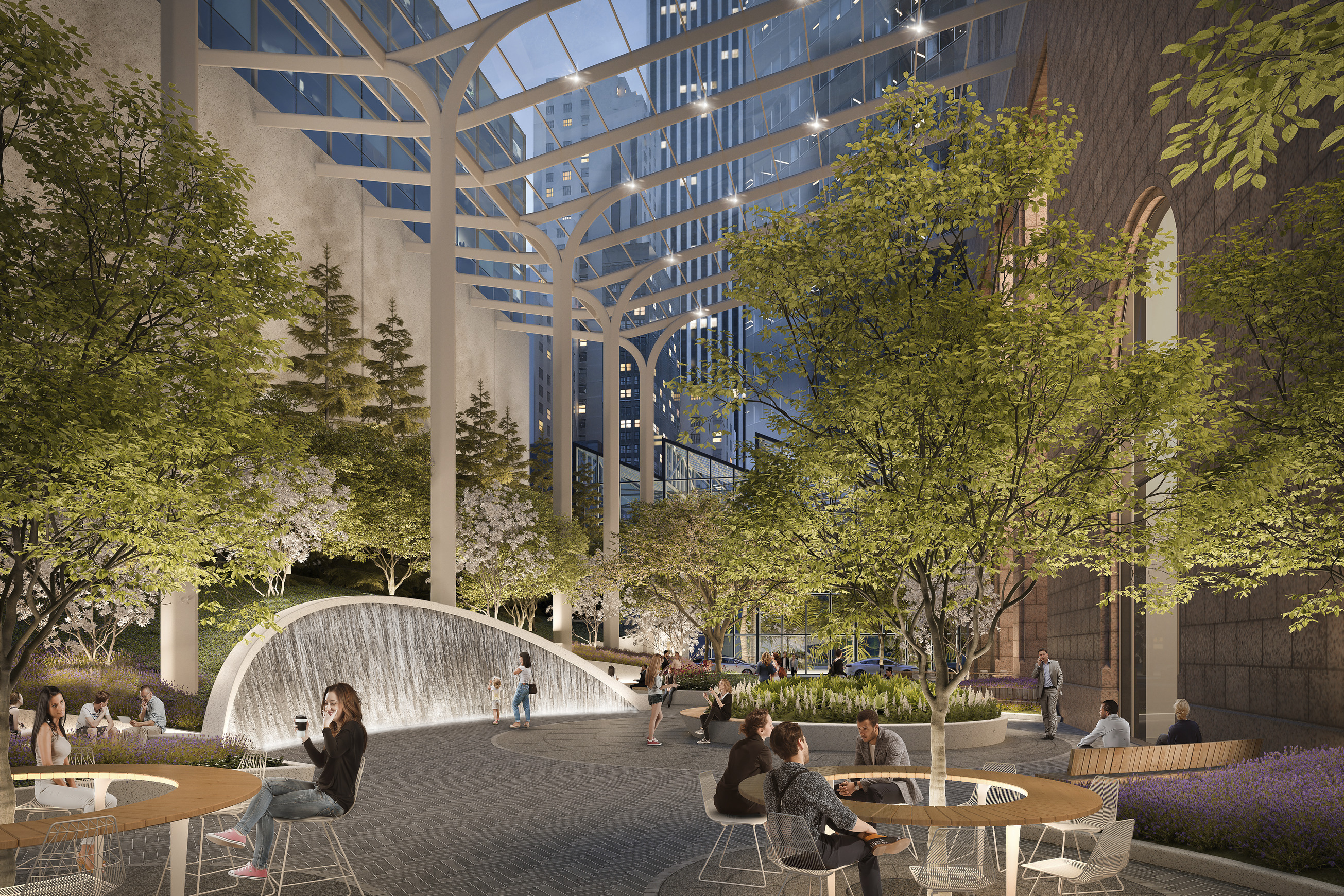 Snøhetta reveals more preservation-friendly redesign for Philip Johnson ...