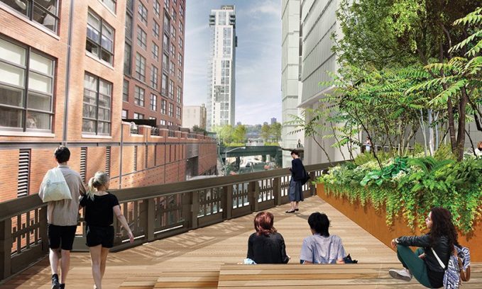 The High Line Plinth will showcase public art as a gathering spot in ...