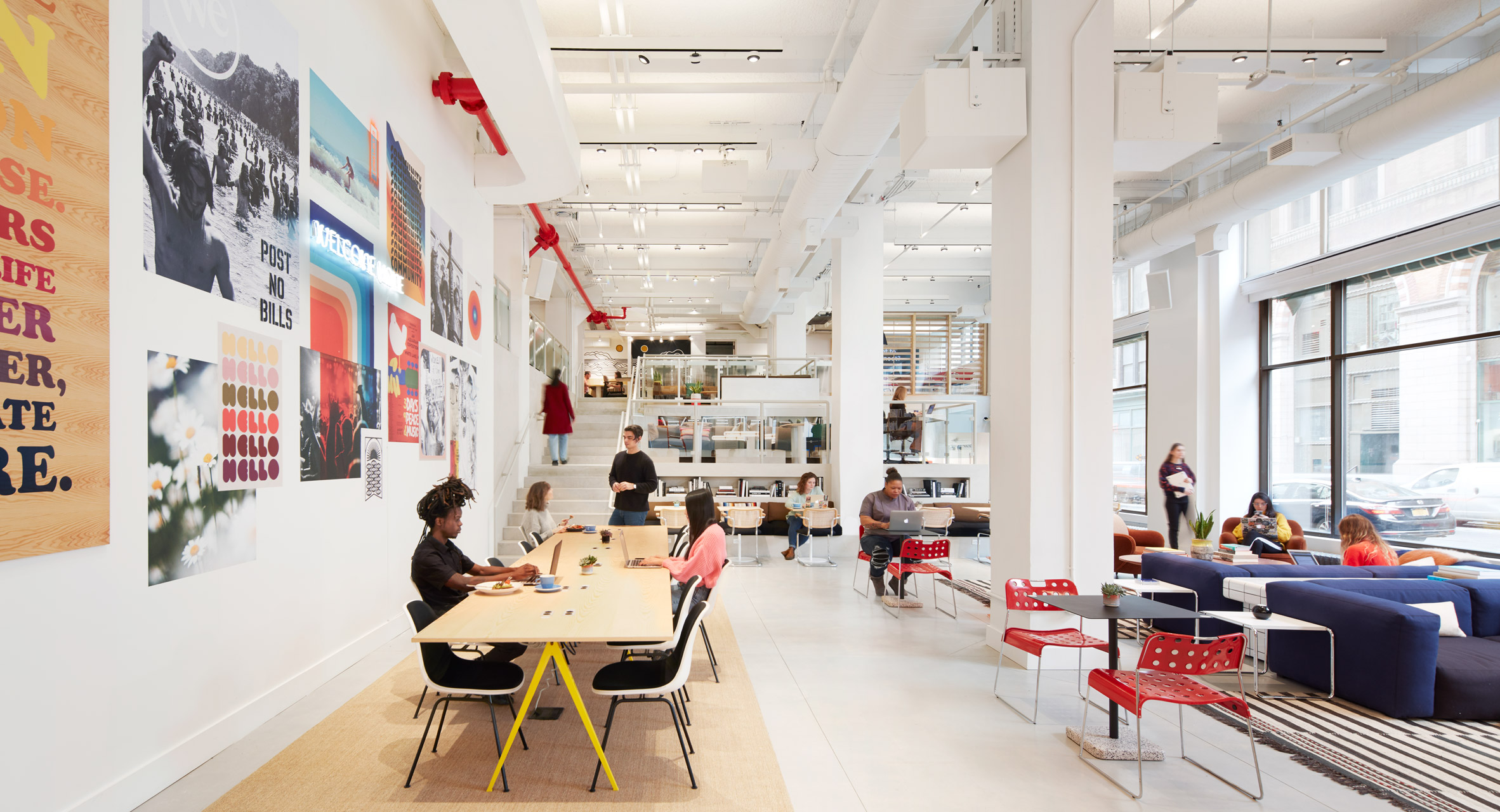 Rebranded WeWork opens an on-demand workspace and cafe in Flatiron | 6sqft