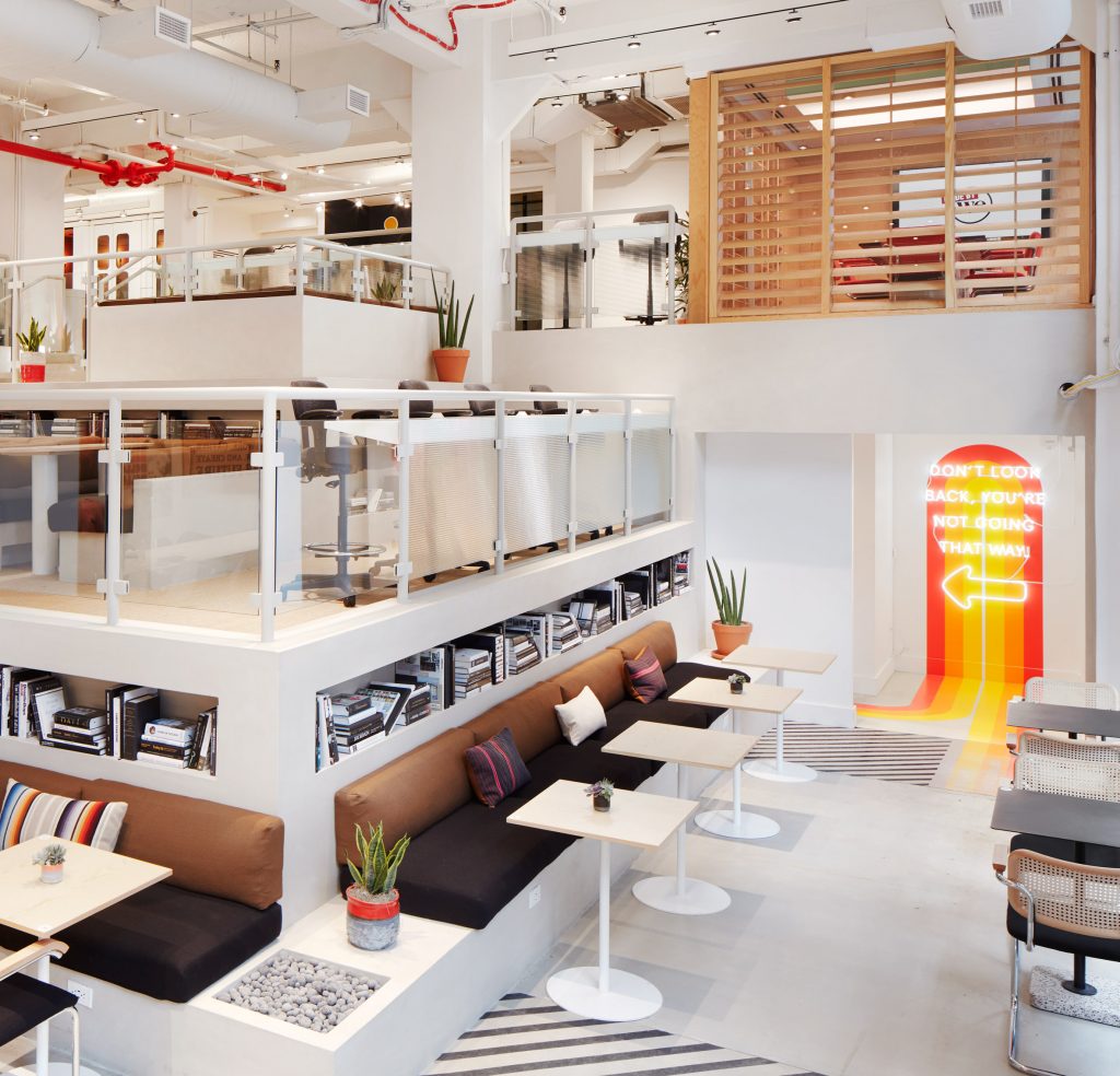 Rebranded WeWork opens an on-demand workspace and cafe in Flatiron | 6sqft